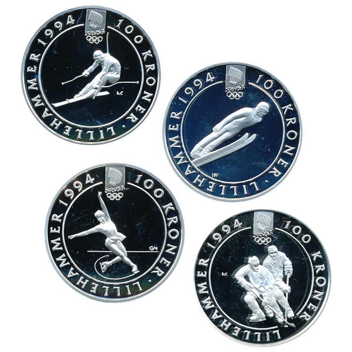 100 Kroner Lillehammer 10 Stk Kv Proof 10 Oz S lv 100-kroner-lillehammer-10-stk-kv-proof-10-oz-s-lv